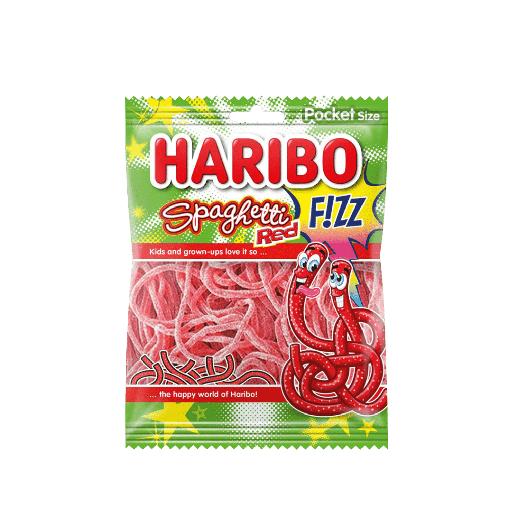 HARIBO (SPAGHETTI RED FIZZ) 70g - FinFun