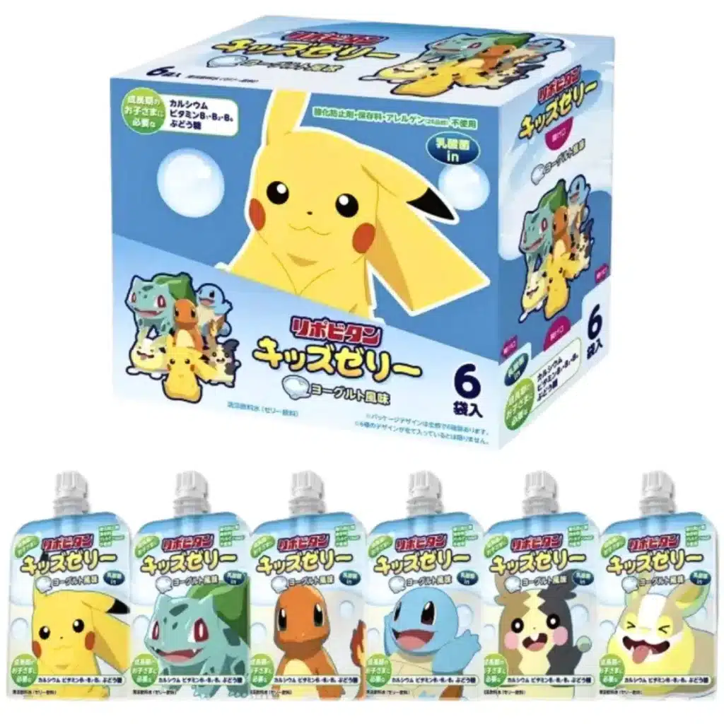 Želė TAISHO Pokemon (Jogurto sk.), 125g - FinFun