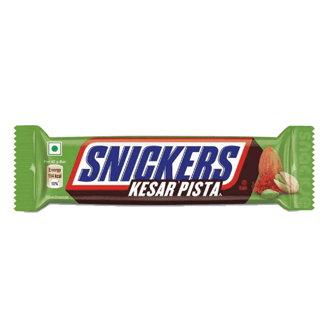 Šokoladinis batonėlis SNICKERS Kesar Pista – FinFun